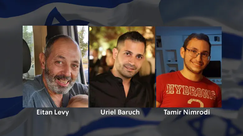 Bodies of Tamir Nimrodi, Uriel Baruch, and Eitan Levy identified ...